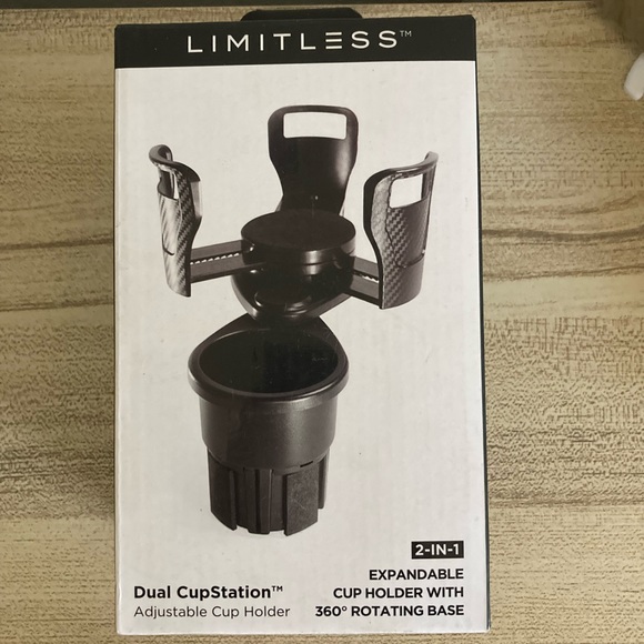 Other | Limitless Dual Cupstation 2in1 Expandable Cup Holder With 36 ...